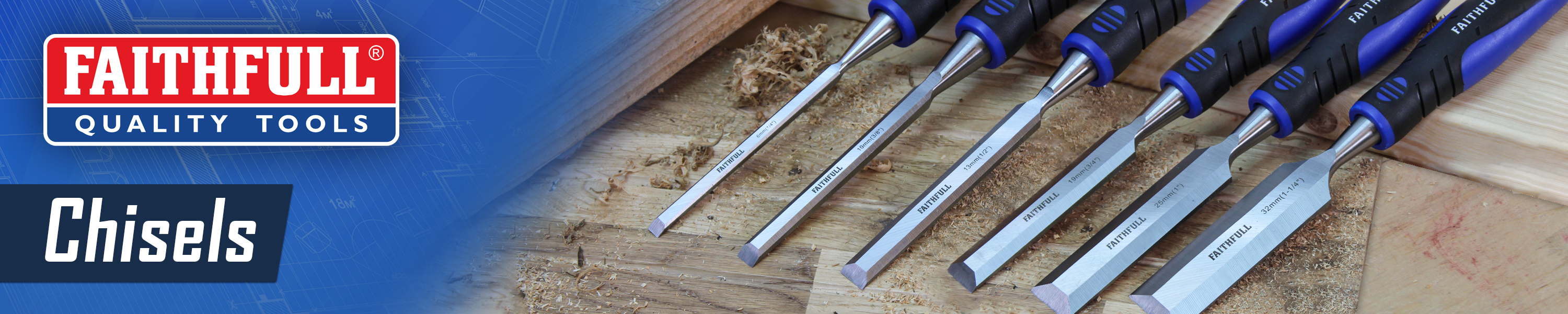 Amazon.co.uk: Faithfull Tools: Wood Chisels