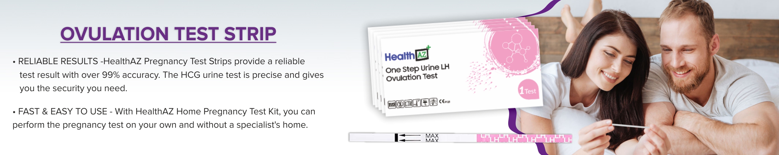 Amazon.co.uk: HealthAZ: OVULATION TEST STRIPS