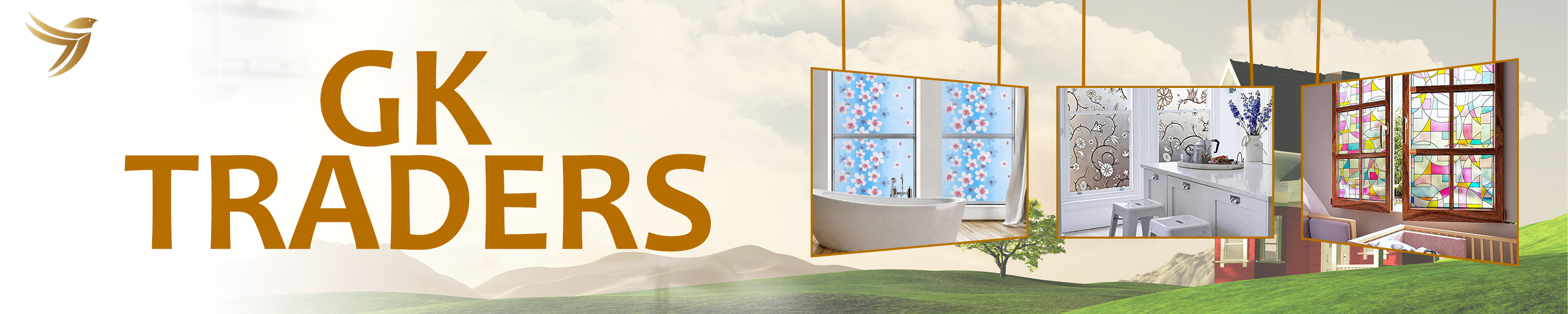 Amazon.in: GK Traders: printed Window films