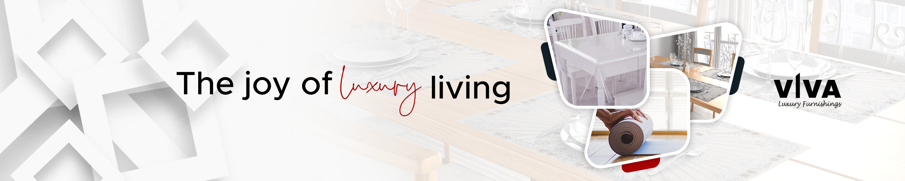 Amazon.in: VIVA Luxury Furnishings: Table Place Mat