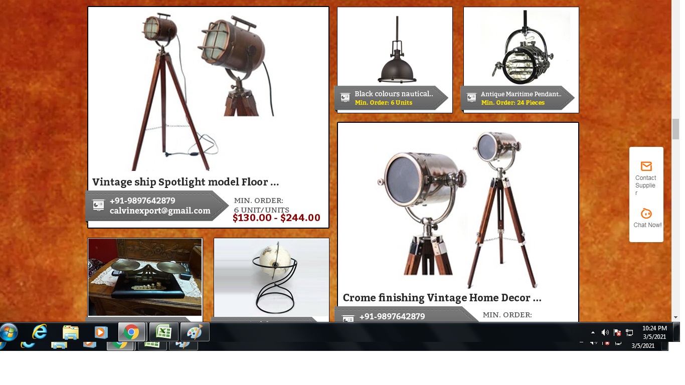 Amazon.in: Calvin Handicrafts: Lamp & Lighting