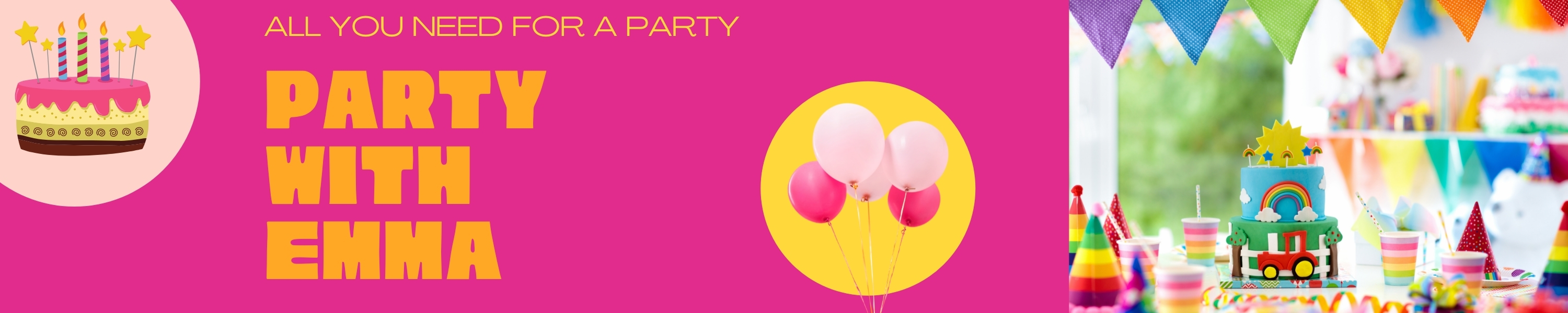 Amazon.ae: Party with Emma: Party Tableware