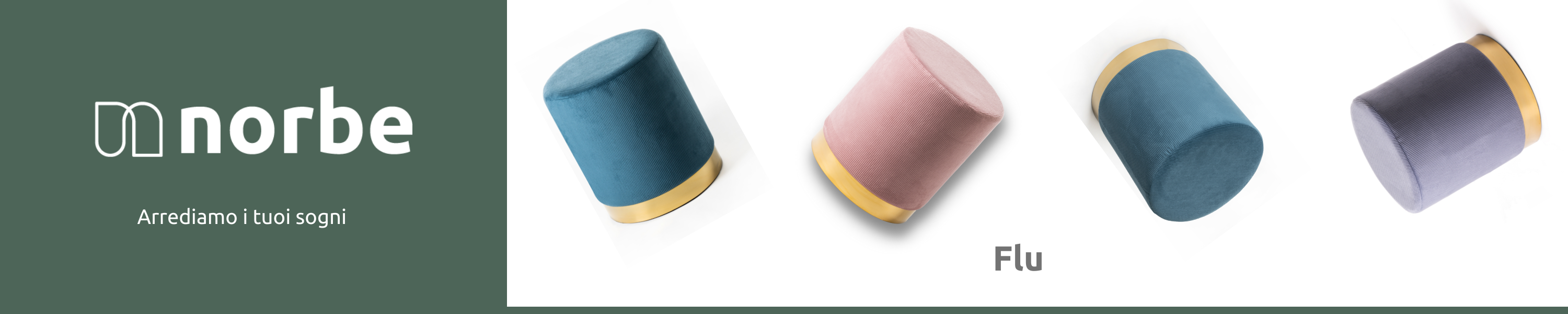 Amazon.de: Norbe: FLU - Pouf Poggiapiedi