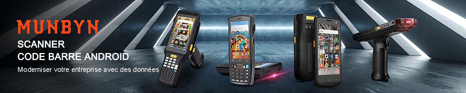 Amazon.fr: MUNBYN: PDA Scanner Code à Barres