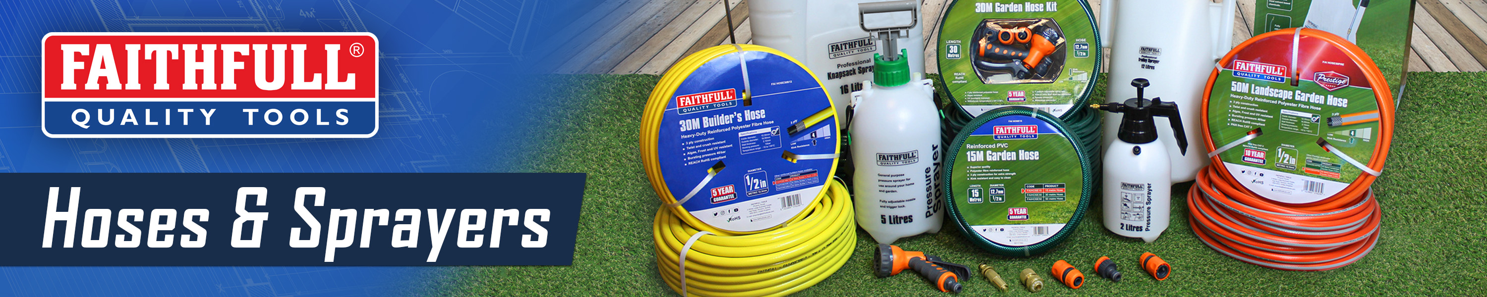 Amazon.co.uk: Faithfull Tools: Hoses & Sprayers