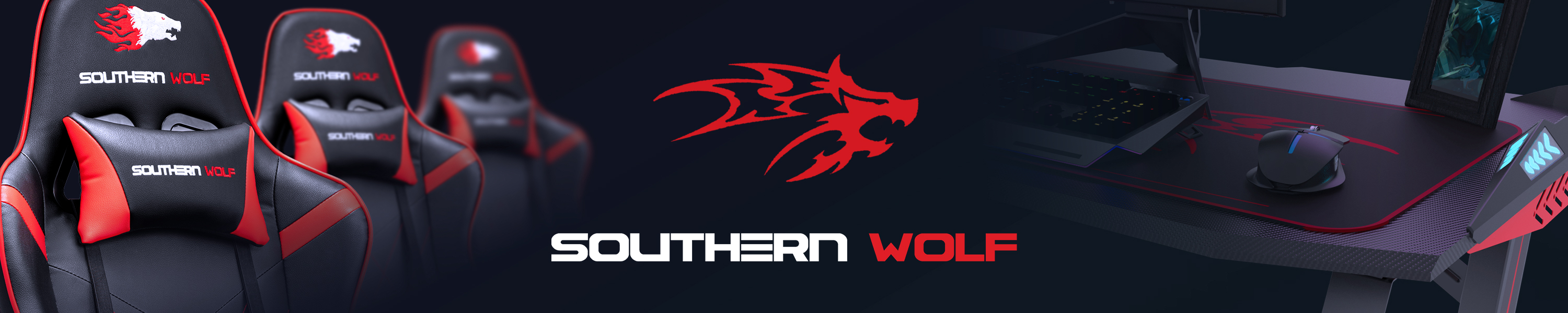 Amazon.co.uk: SOUTHERN WOLF: gaming chair