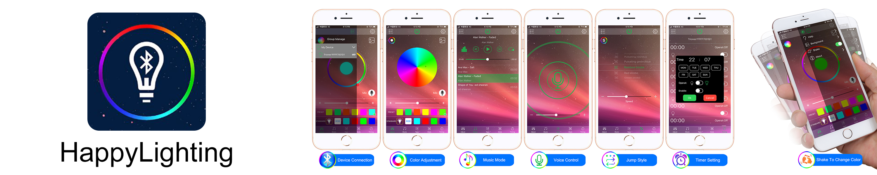 Amazon.co.uk: TABEN: "happylighting" app