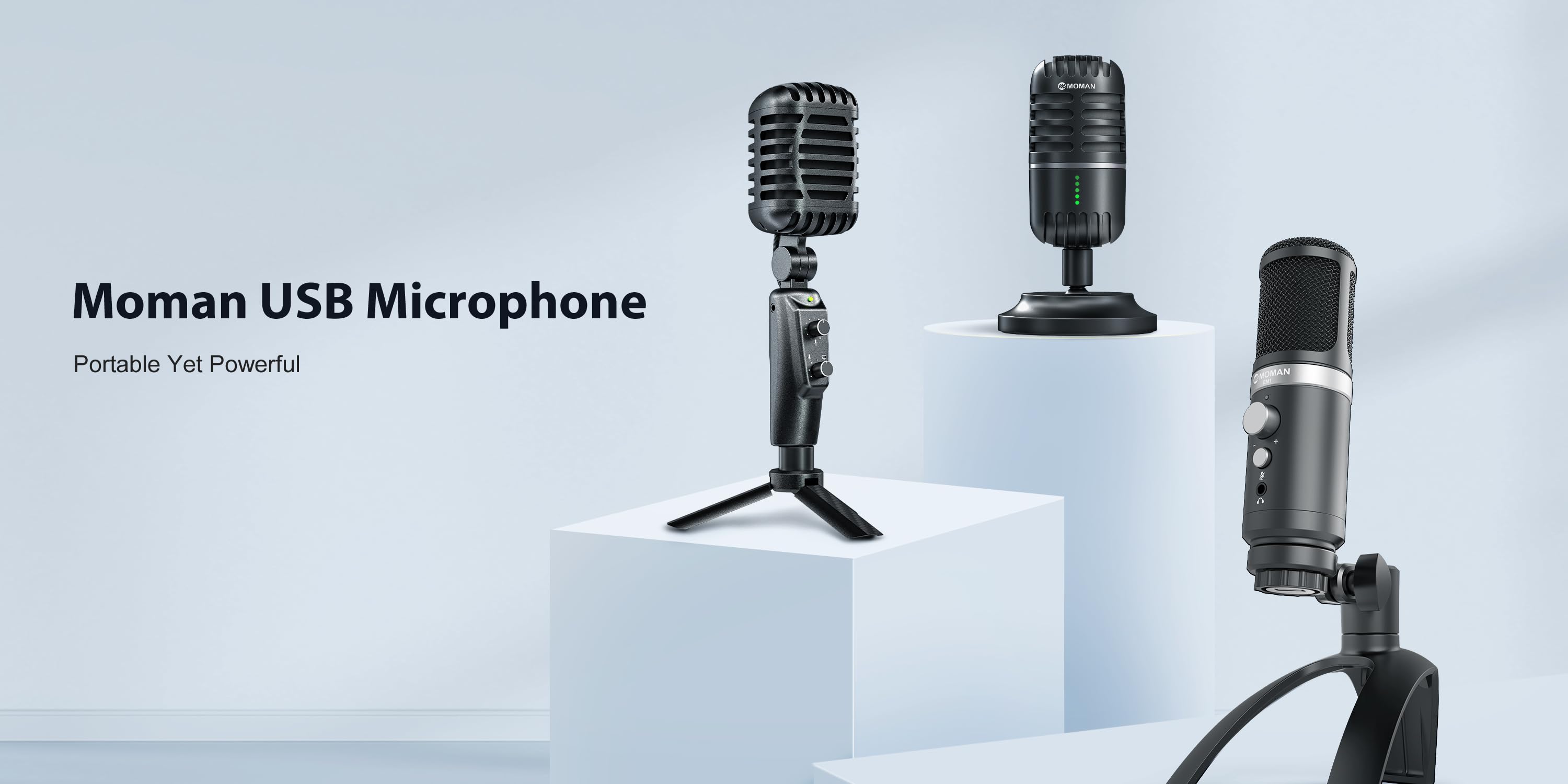 Amazon.co.uk: Moman: USB Microphone