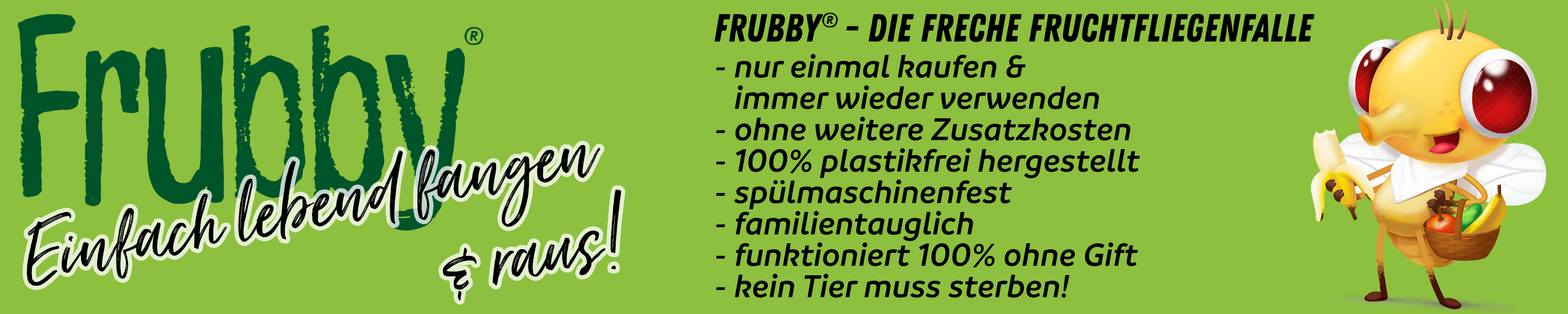 Amazon.de: Frubby, die Fruchtfliegenfalle