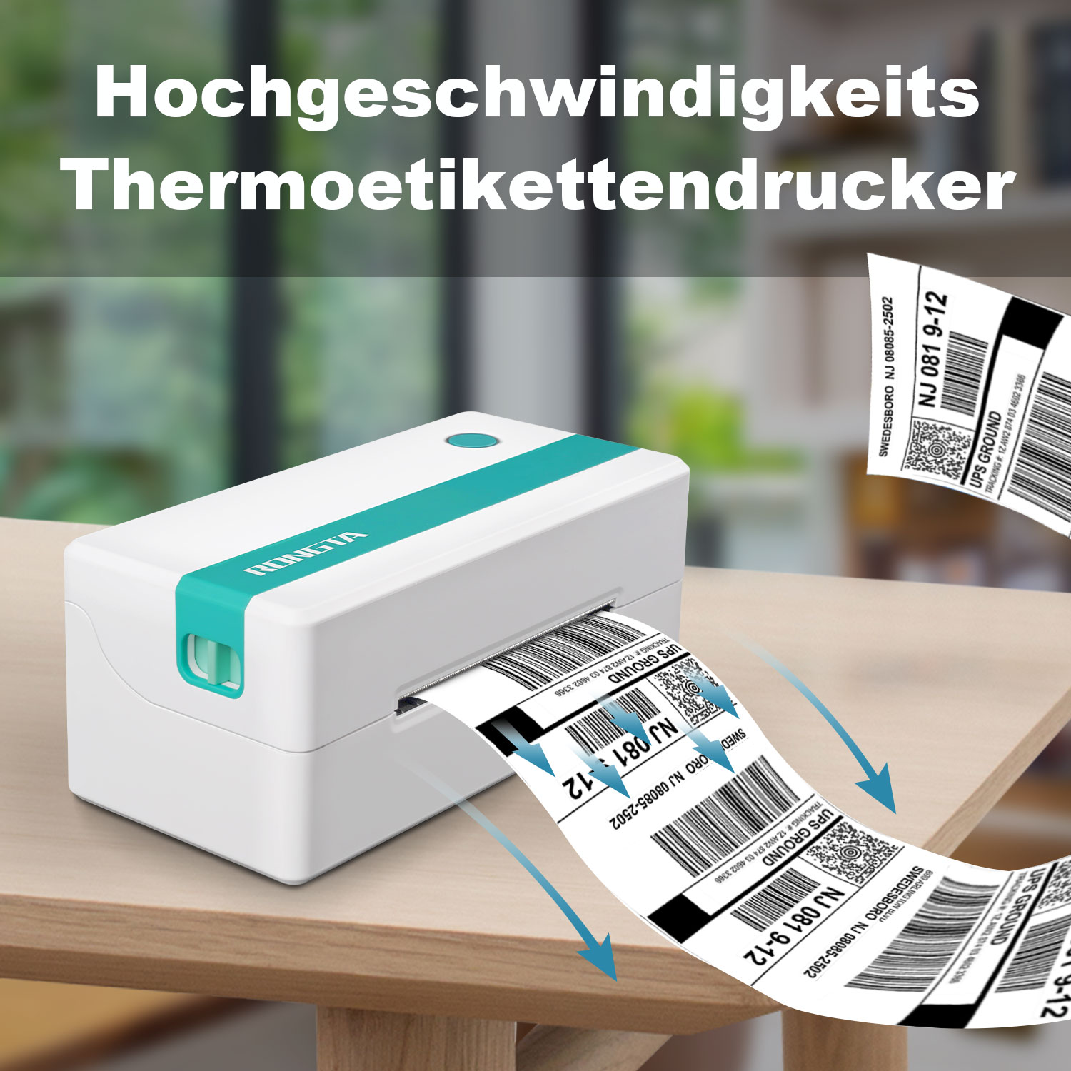 Amazon.de: RONGTA Thermo-Etikettendrucker