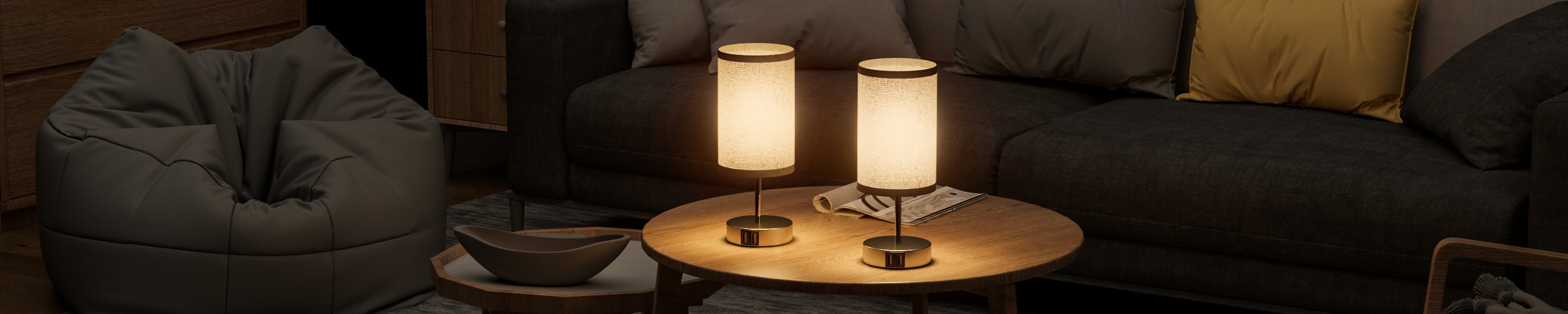 Amazon.de: Shubel: Nachttischlampe