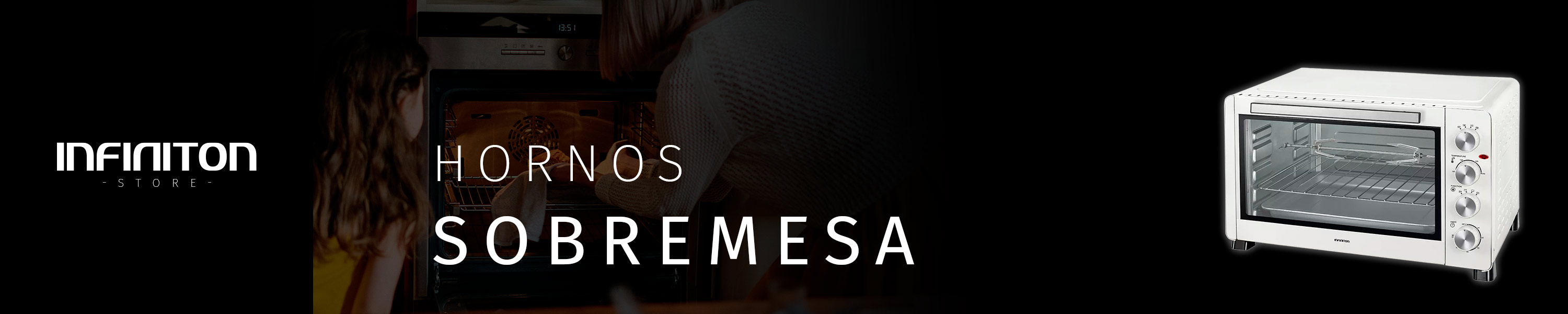 Amazon.co.uk: INFINITON: Hornos sobremesa