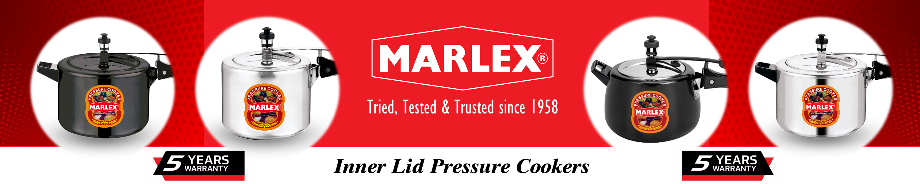 Amazon.in: Marlex : Inner Lid Pressure Cooker
