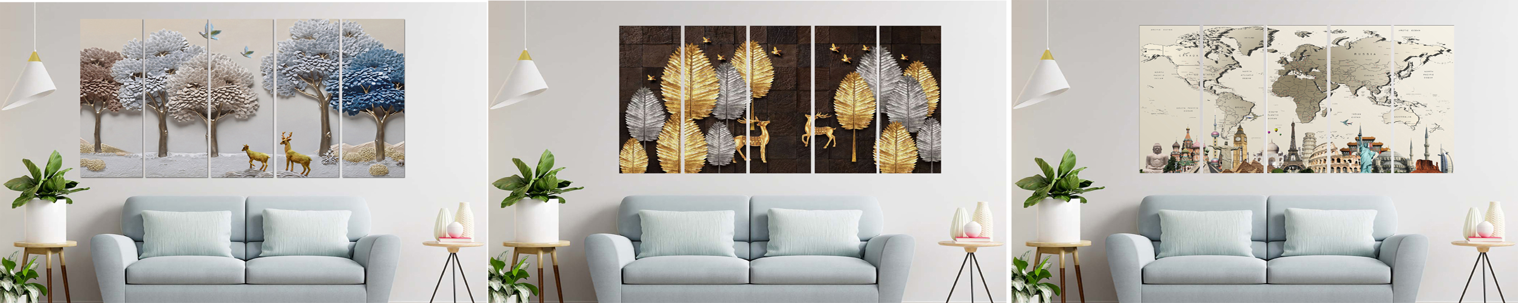 Amazon.in: CN RETAILS: Single Frame Paintings