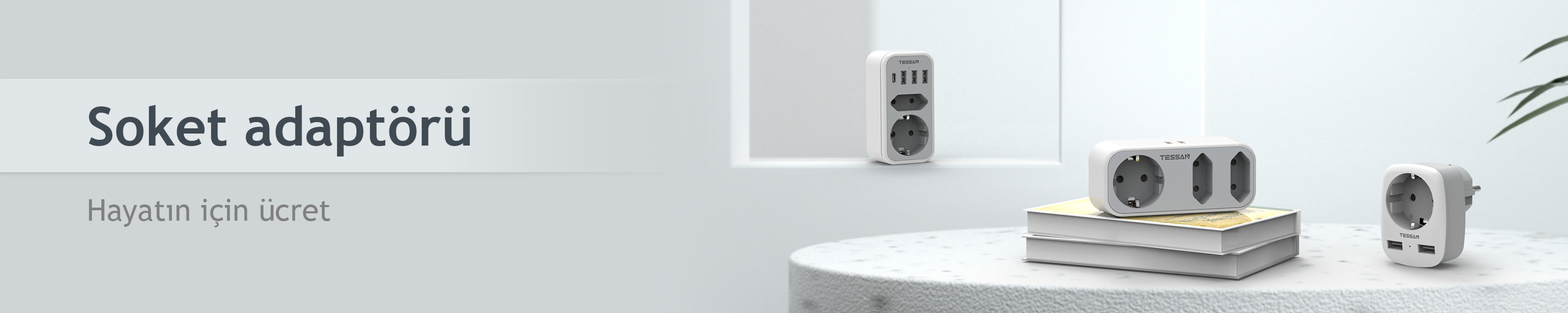 Amazon.com.tr: TESSAN: Soket adaptörü