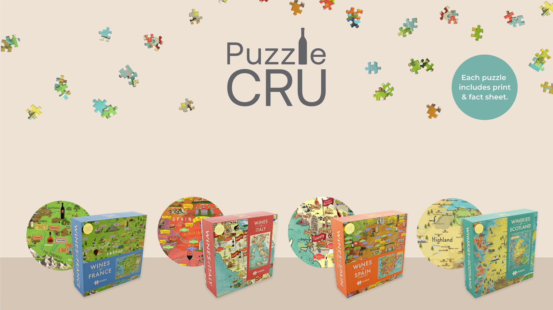 Amazon.co.uk: GINGER FOX: Puzzle Cru