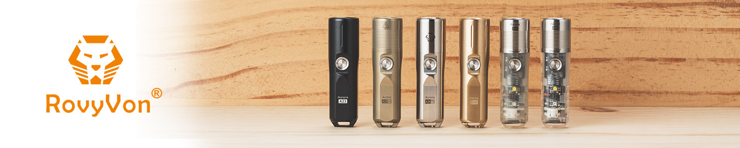 Amazon.co.uk: RovyVon®: EDC FLASHLIGHT