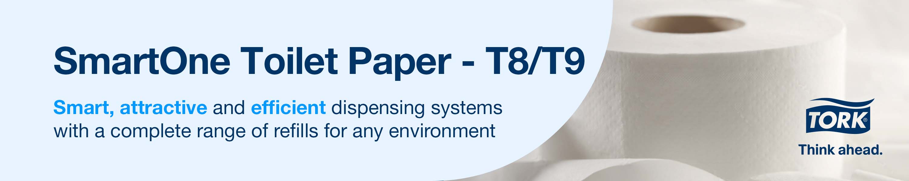 Amazon.co.uk: Tork: SmartOne Toilet Paper - T8/T9