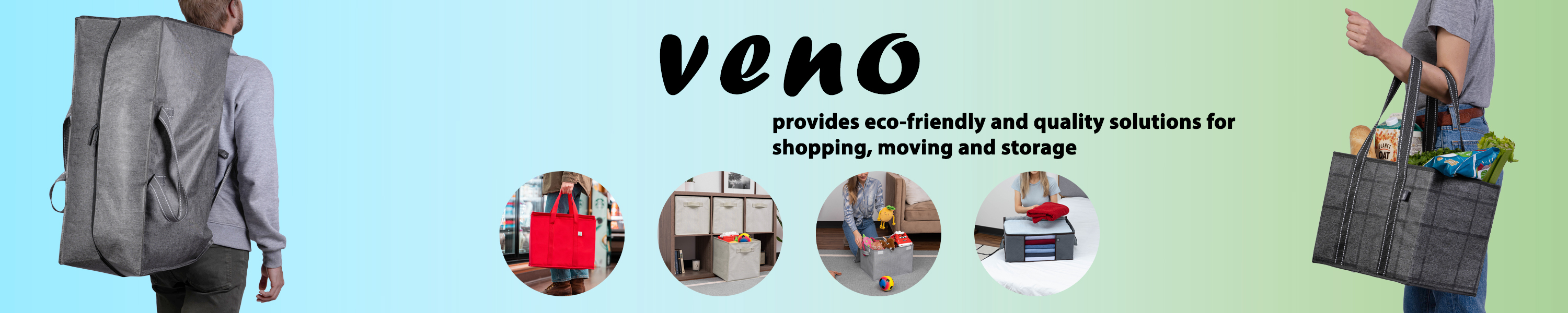 Amazon.co.uk: VENO: Grocery Bags
