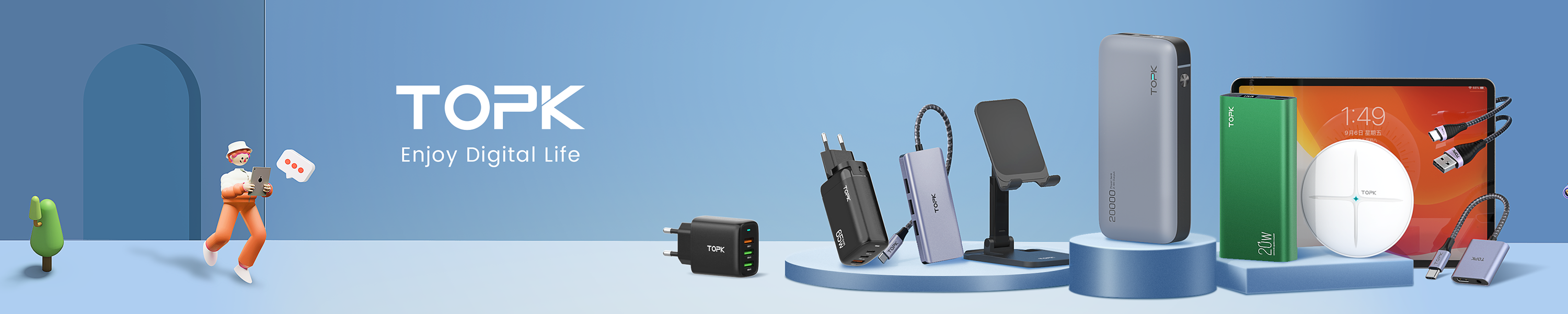 Amazon.de: TOPK: Powerbank