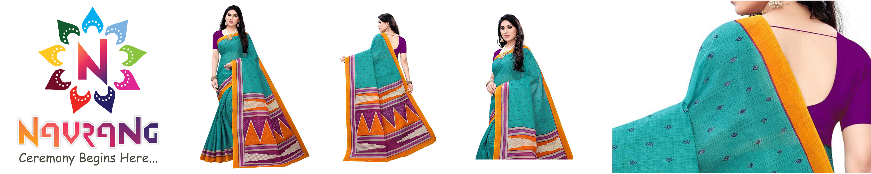 Amazon.in: NAVRANG HANDICRAFT: Sarees