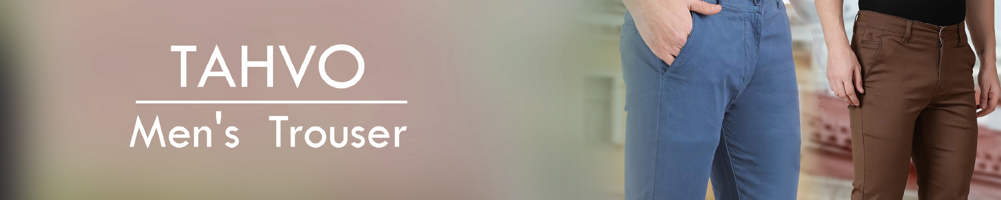 Amazon.in: TAHVO: Men's Trousers