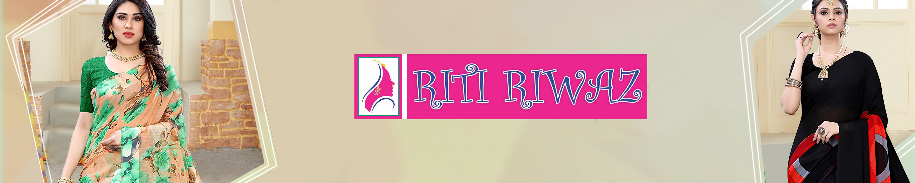 Amazon.in: RITI RIWAZ: Printed Saree