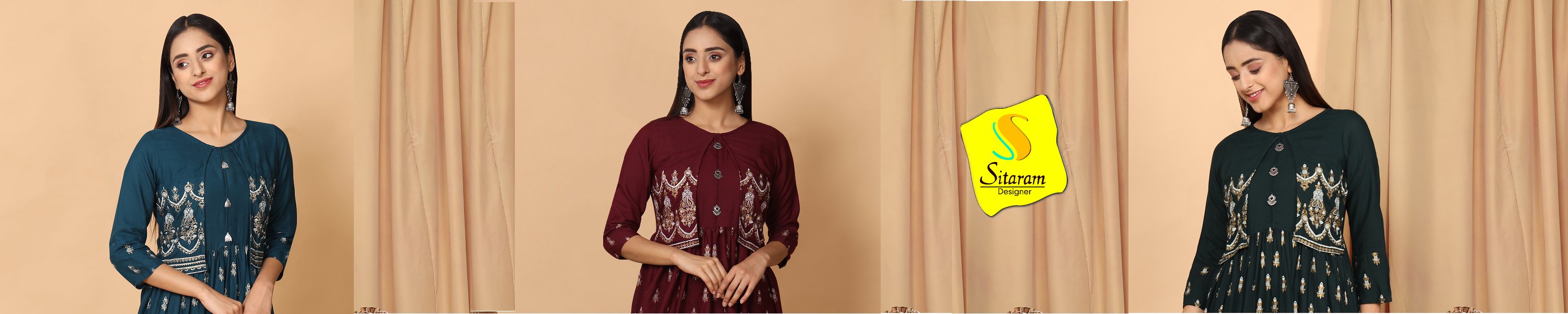 Amazon.in: Sitaram Designer: KURTA SET