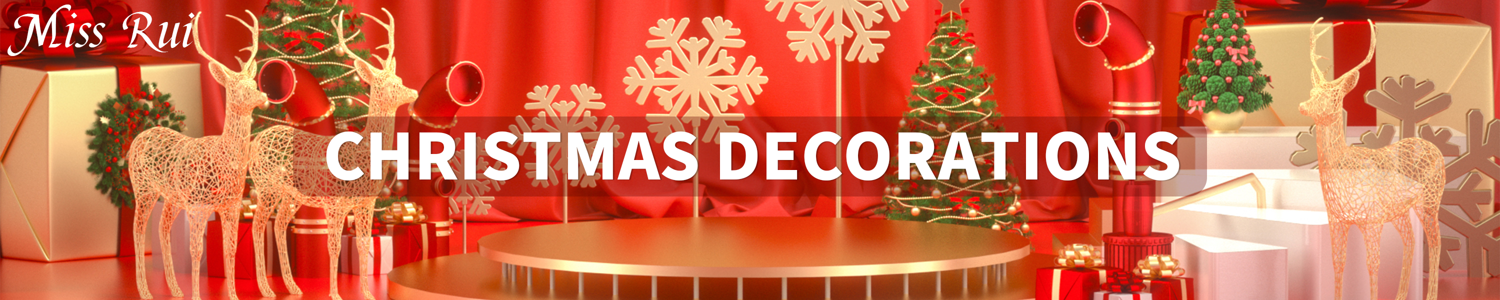 Amazon.com.au: Miss Rui: Christmas Decor