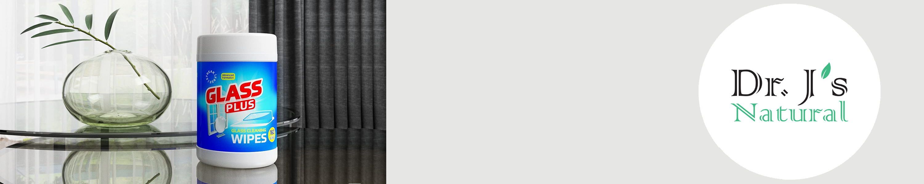 Amazon.com: DR. J'S NATURAL: Glass PLUS Wipes