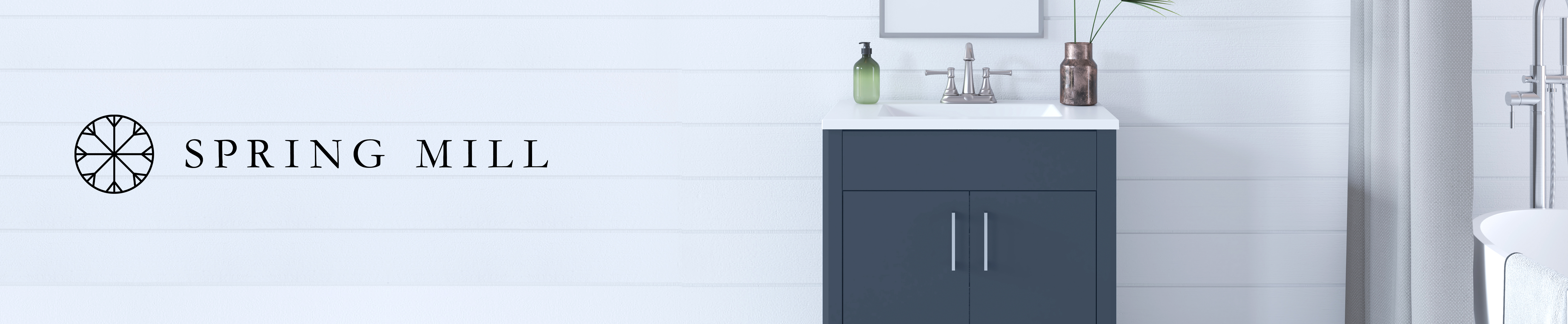 Amazon.com: Spring Mill Cabinets: Blue Vanities