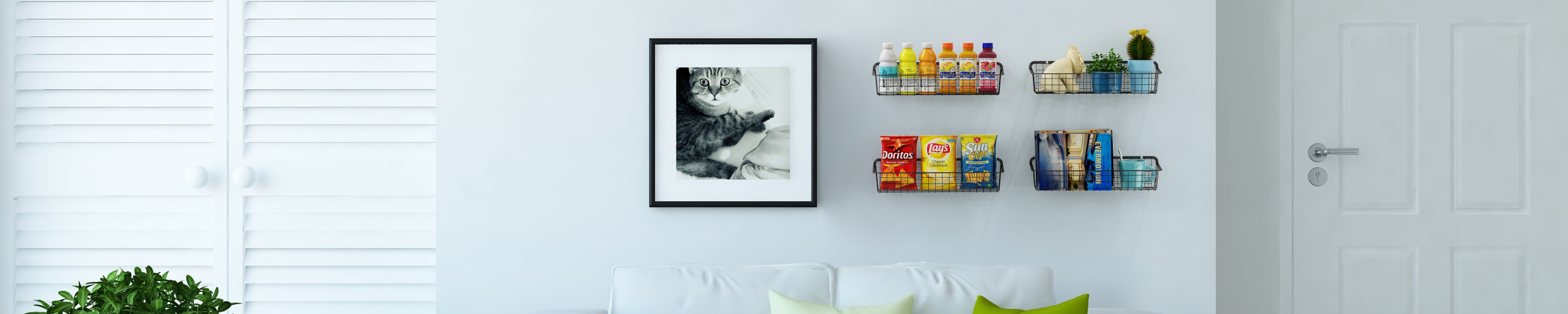 Amazon.com: Warmfill: 4 Pack Wall Basket