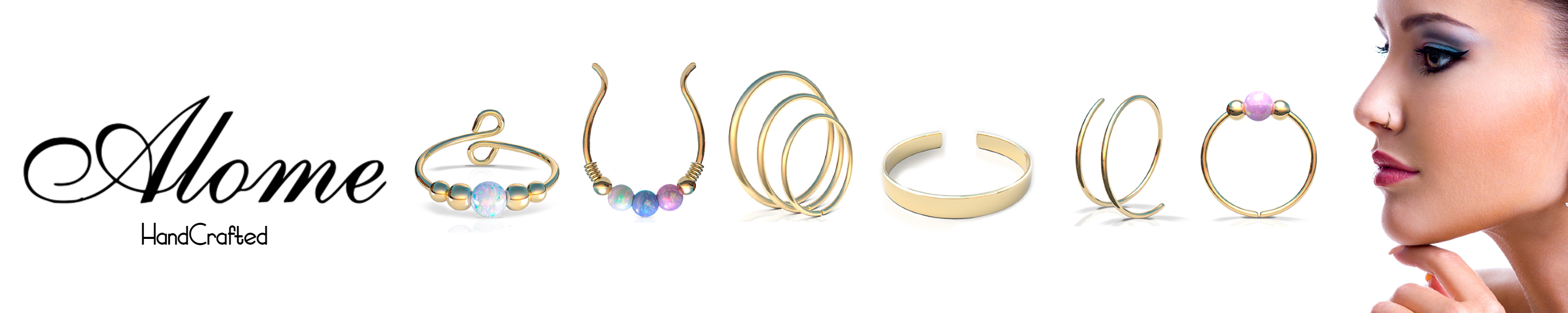 Amazon.com: Alome Piercings: Nose Studs
