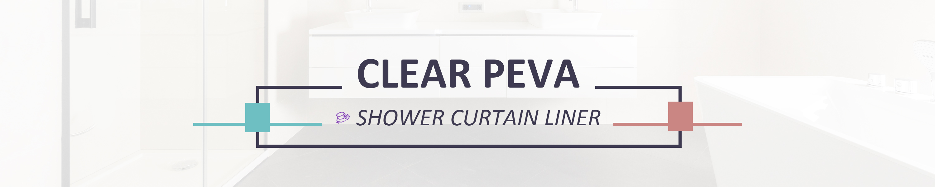 Amazon.com: Mrs Awesome: Clear PEVA Shower Curtain Liner