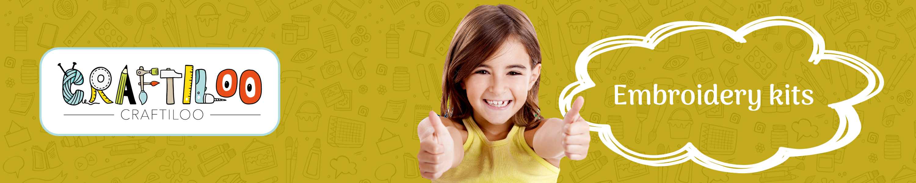 Amazon.com: CRAFTILOO: Embroidery kits