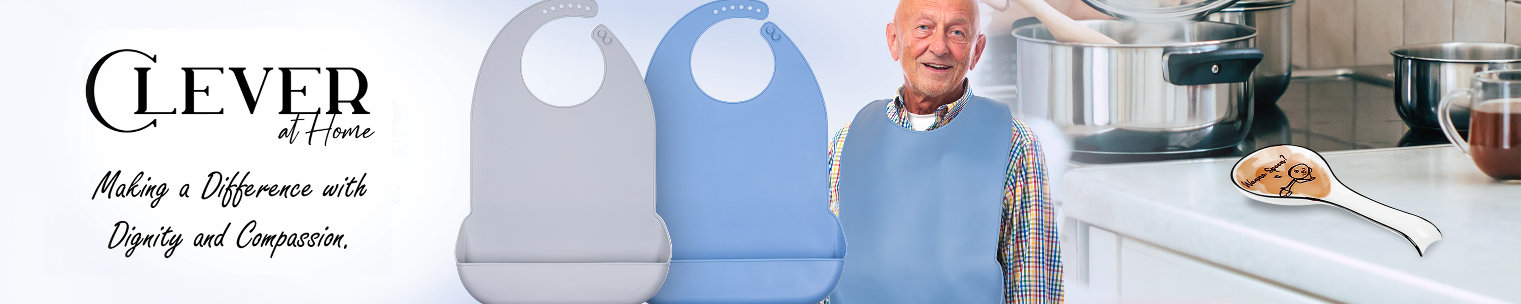 Amazon.com: Clever at Home: Adult Bibs
