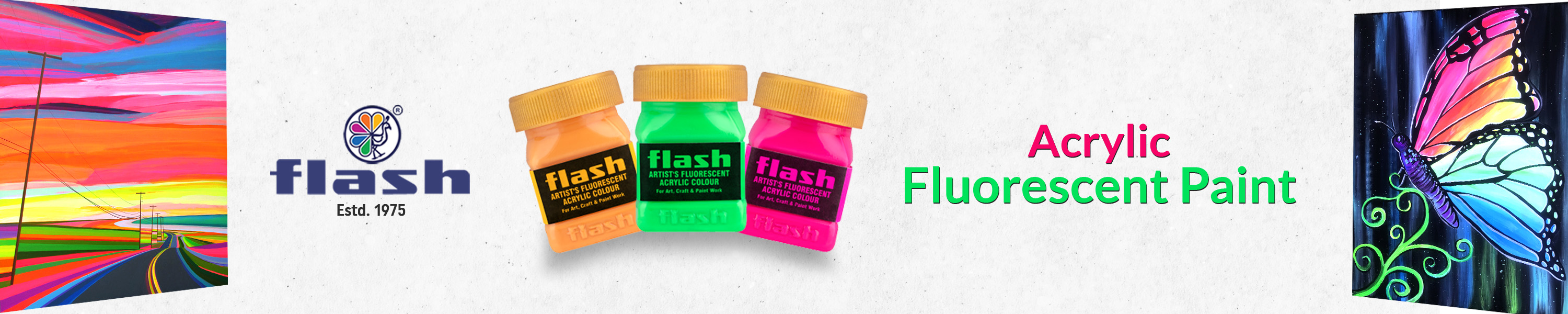 Amazon.com: Flash Paints: Fluorescent Paints