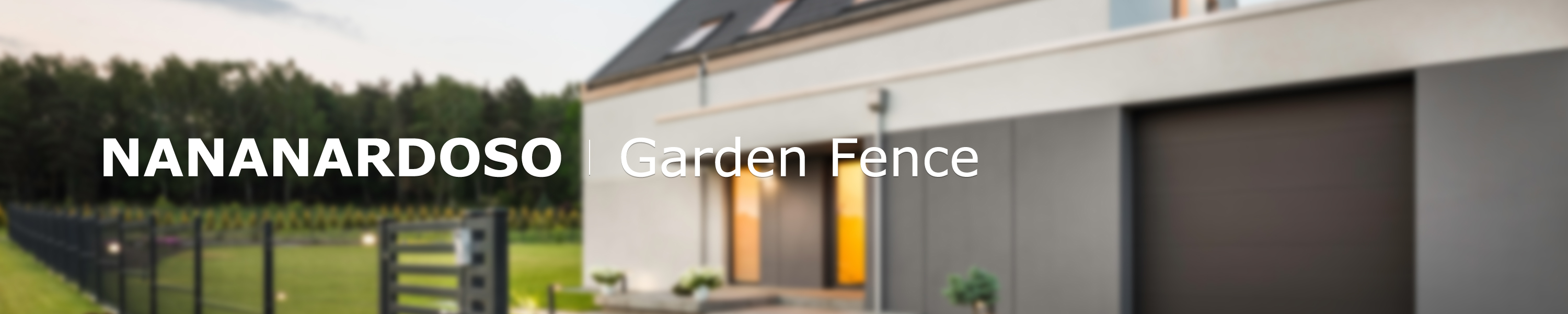Amazon.com: NANANARDOSO : GARDEN FENCE