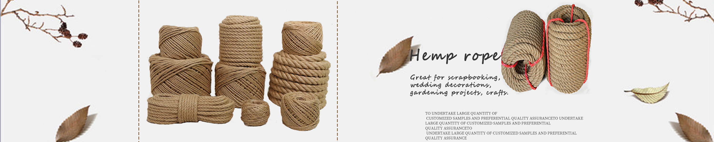 Amazon.com: Cenme: JUTE ROPE