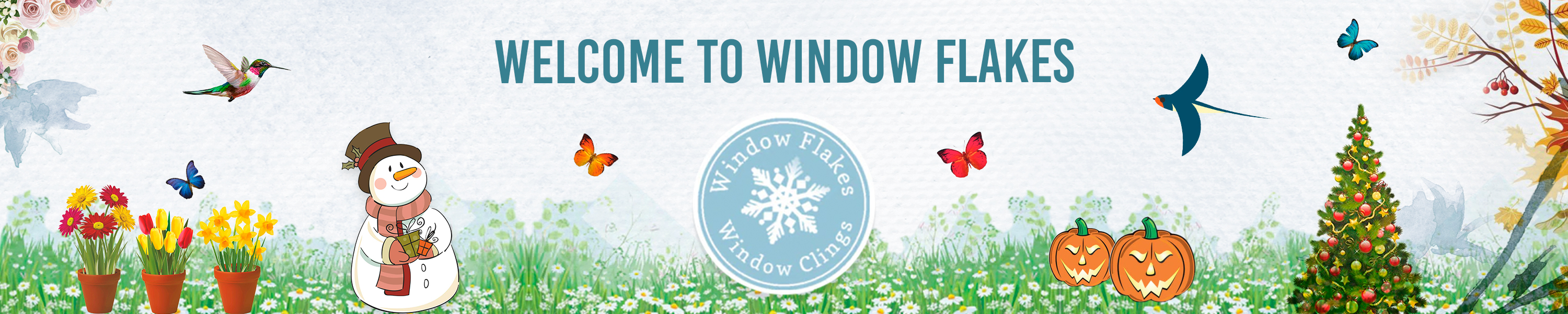 Amazon.com: Window Flakes :: Quality Window Clings & Decals For Every ...