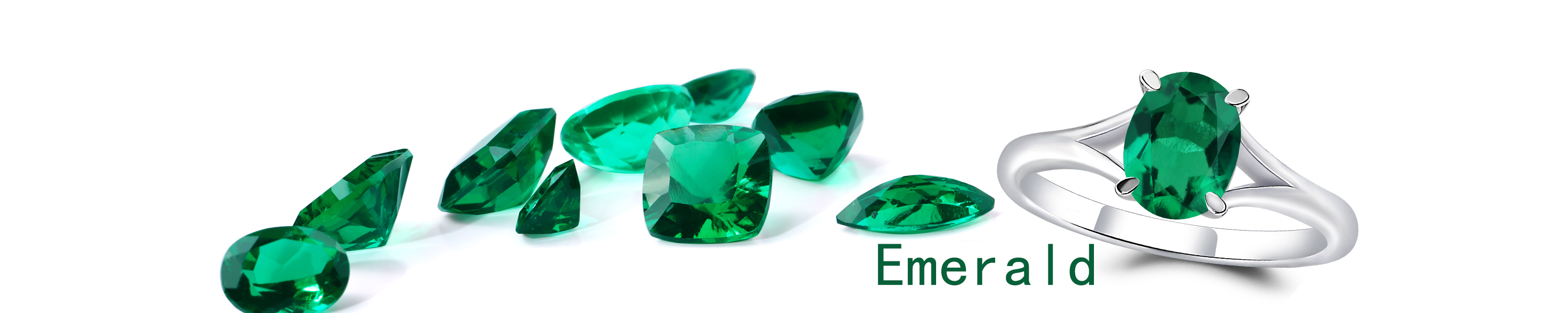 Amazon.com: LUO JEWELRY: Emerald for May