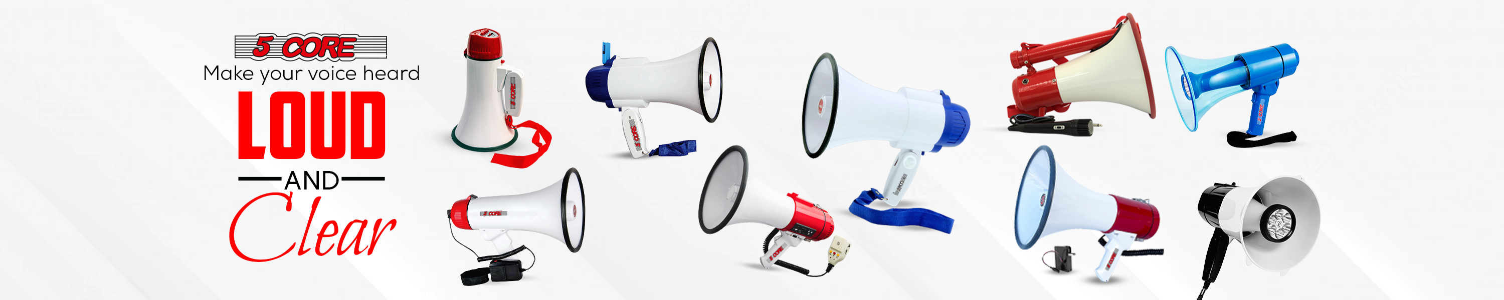 Amazon.com: 5 Core : Megaphone & Horn