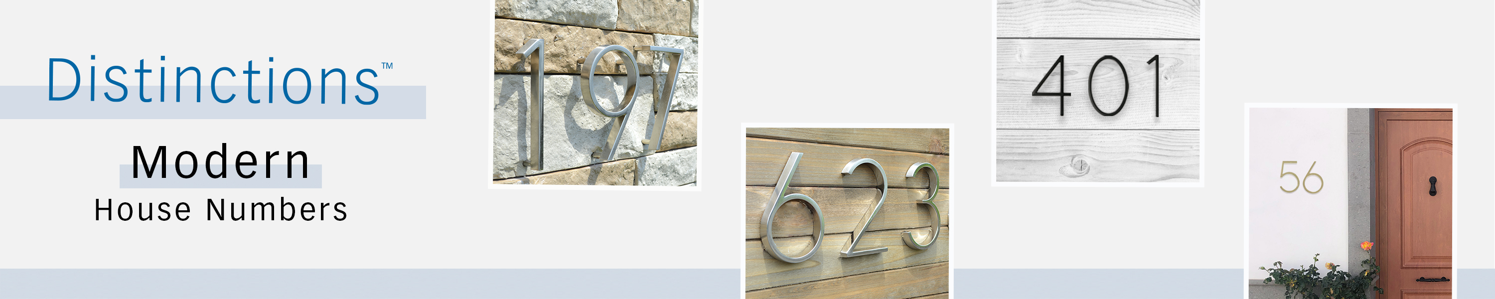 Amazon.com: Distinctions: Modern House Numbers