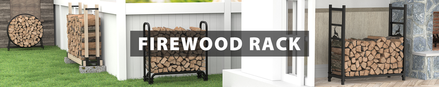 Amazon.com: Mr IRONSTONE: FIREWOOD RACK