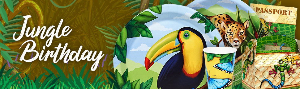 Amazon.com: Birthday Express: Jungle Safari