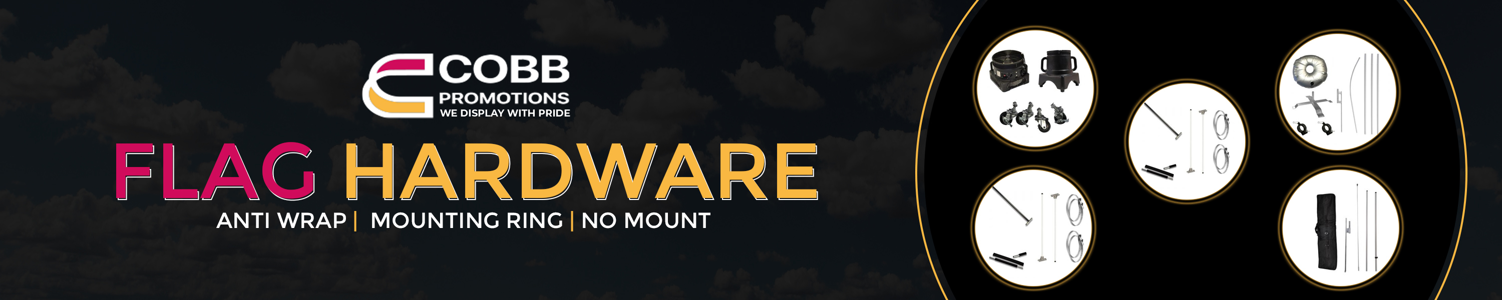 Amazon.com: COBB PROMOTIONS : Boomer Flags Hardware