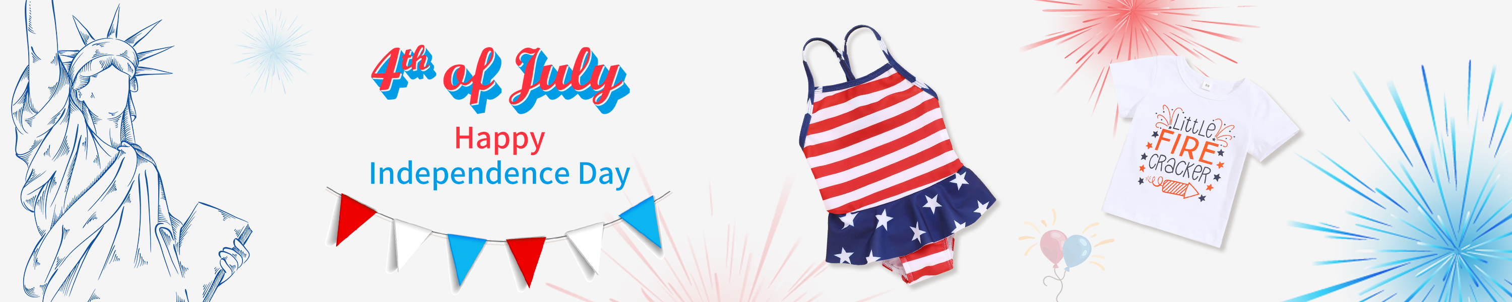 Amazon.com: bilison: 4th Of July Outfit Sets