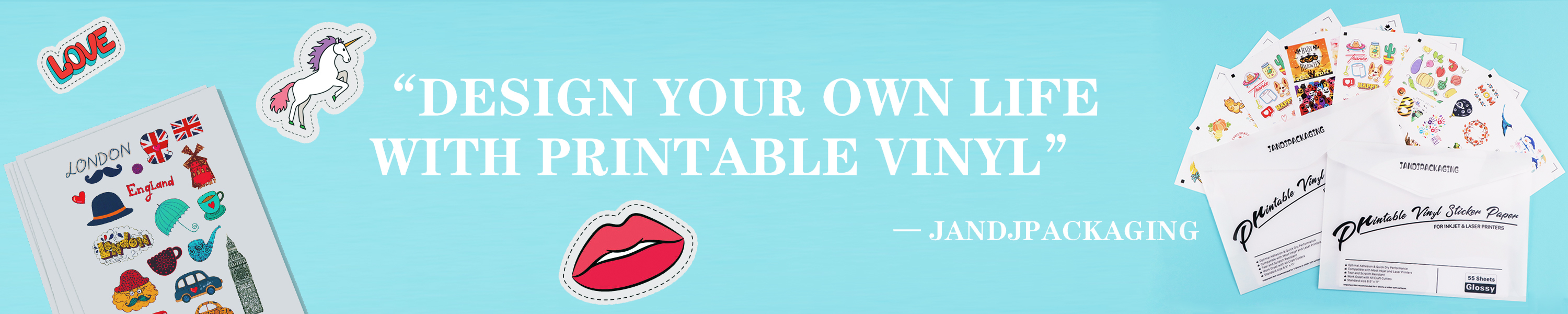 Amazon.com: JANDJPACKAGING: PRINTABLE VINYL