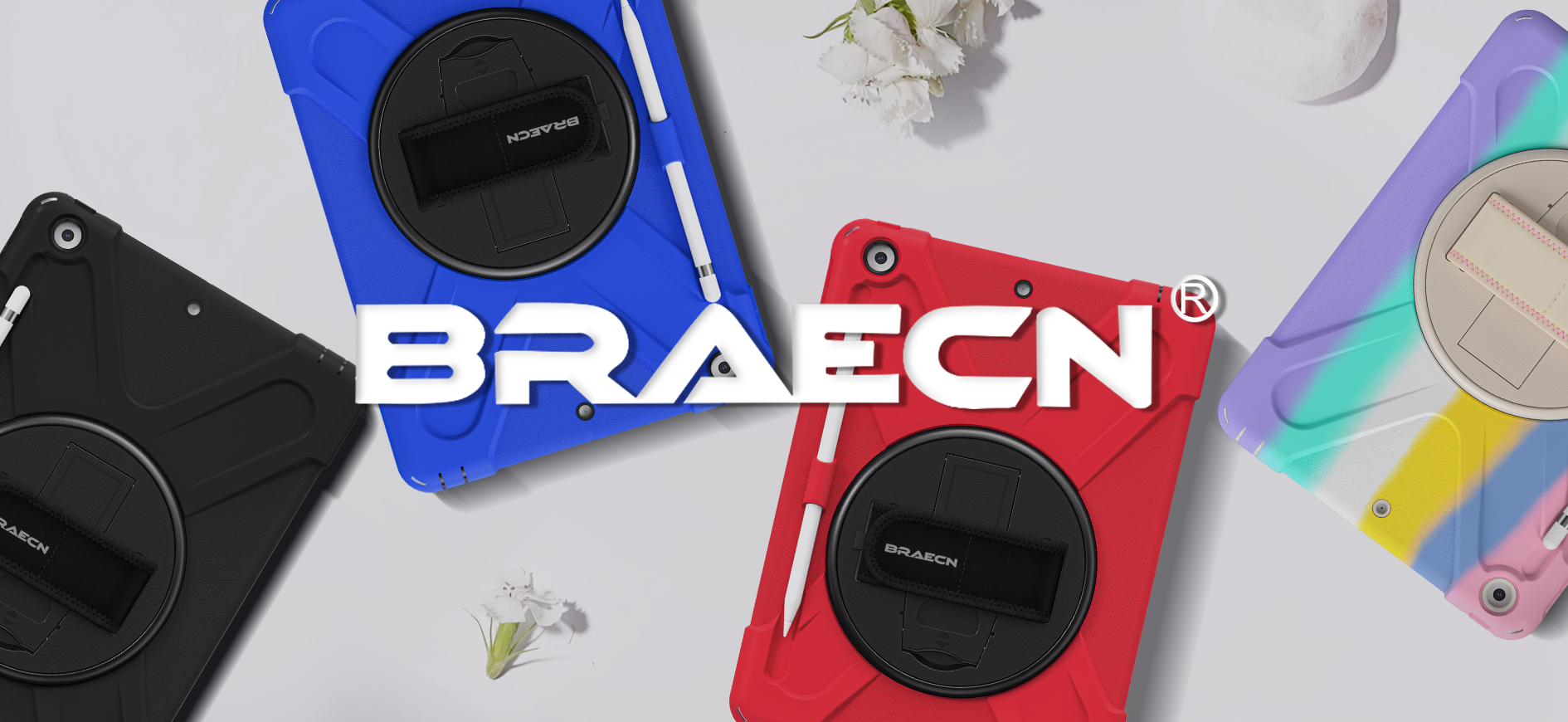 Amazon.com: BRAECN: iPad 9/8/7th Gen case