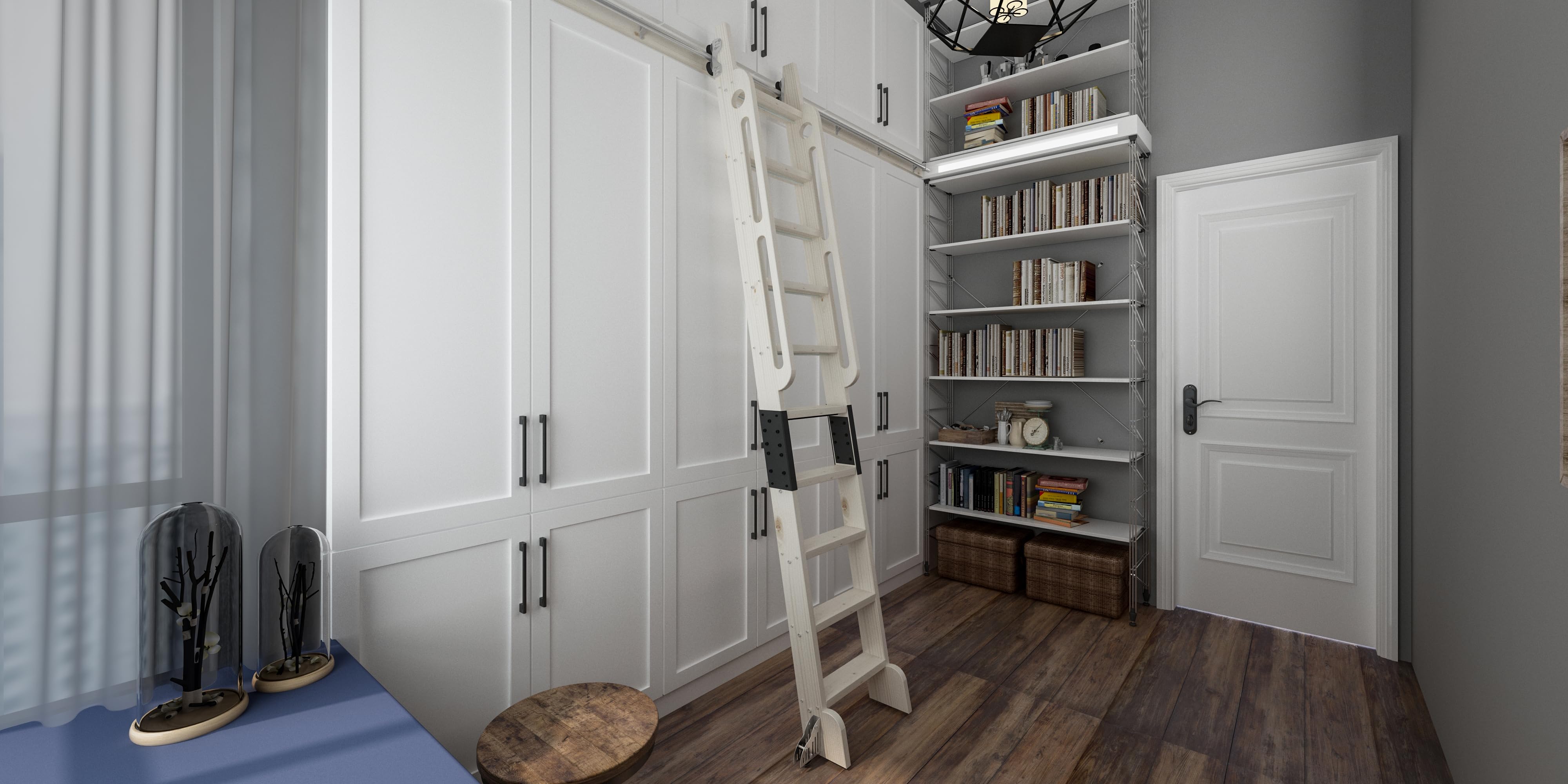Amazon.com: DIYHD: Sliding Ladder kit